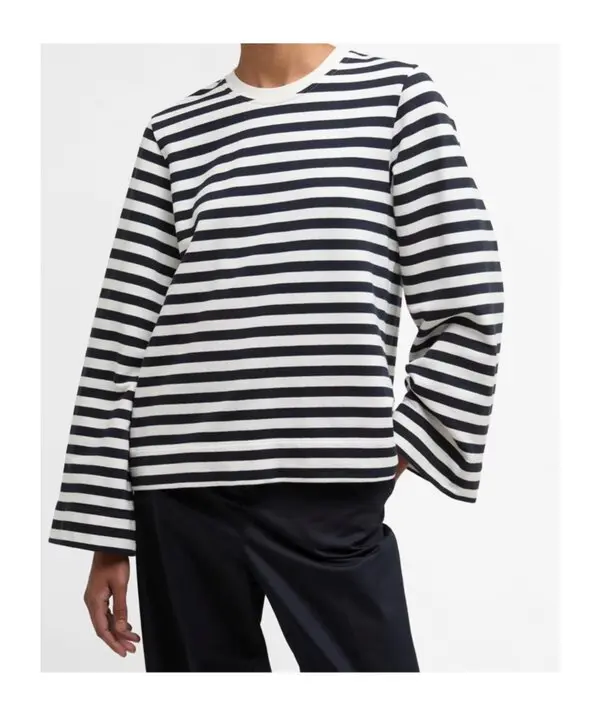 Barbour Striped Crew Neck Sweatshirt