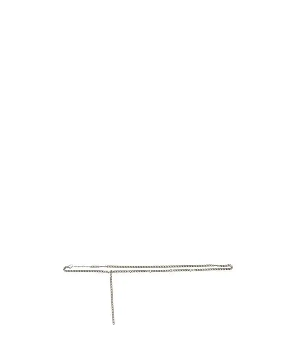 Jacquemus Solid-color Metal Thin Belt