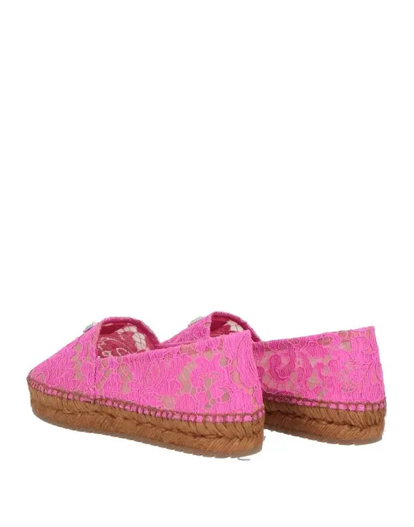 Dolce & Gabbana Lace Espadrilles - Pink