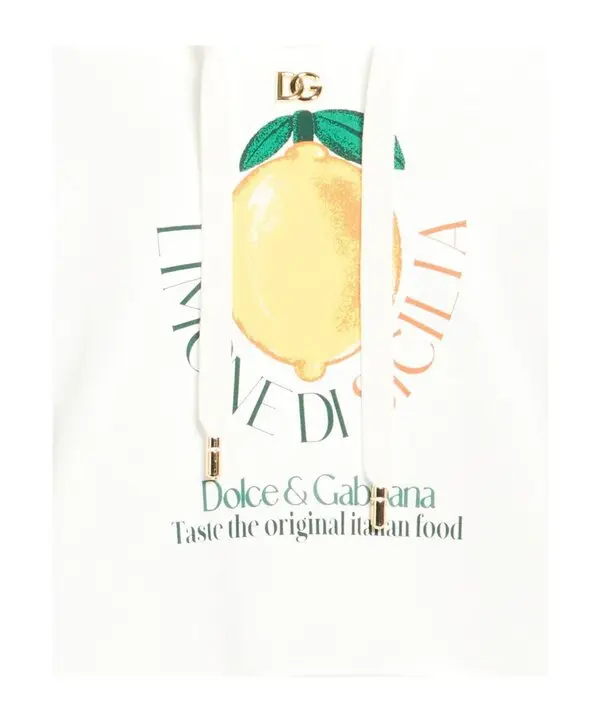 Dolce & Gabbana Printed Hooded Sweatshirt