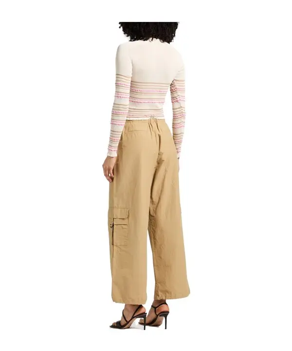 Jacquemus Striped Buttoned Neckline Knit