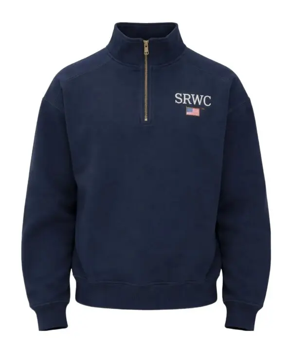 SPORTY  RICH Sporty & Rich Half-zip Sweatshirt
