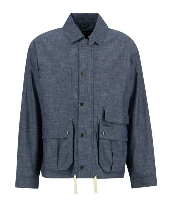 Barbour Modified Westoe Flap-pocket Cotton Jacket - Chambray