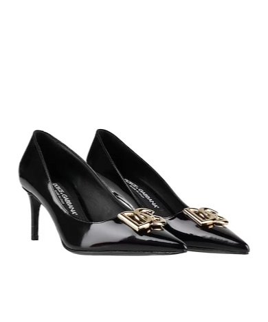 Dolce & Gabbana Pointedtoe Patentleather Highheels