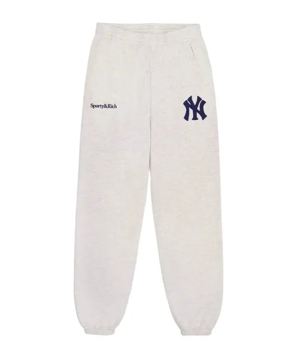 SPORTY  RICH Sporty & Rich Logo Embroidered Track Pants