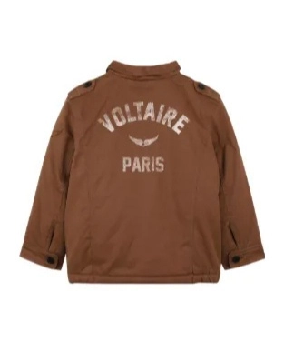 Zadig&Voltaire Hooded Jacket With Removable Hood