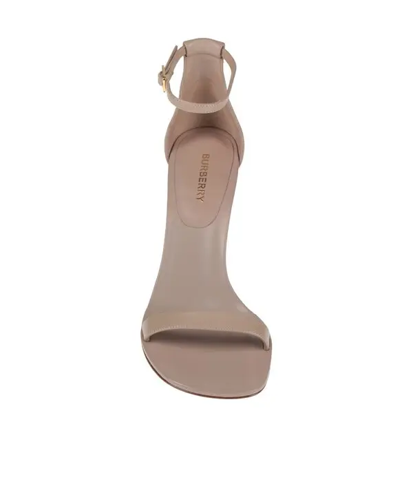 Burberry Leather High Heel Sandals