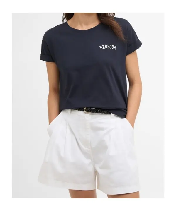 Barbour Logo Crew Neck T-shirt