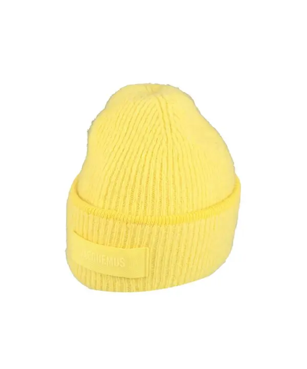 Jacquemus Solid Color Knitted Hat