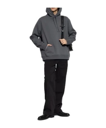 ALLSAINTS Redact Long-sleeve Hoodie - Gray