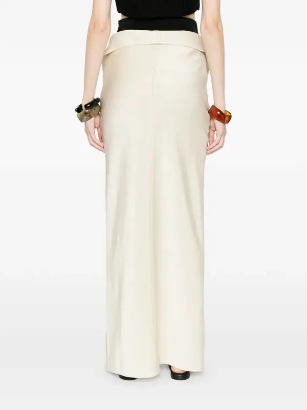 Nanushka Split Front Long Skirt