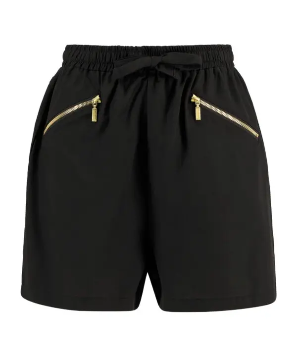 Barbour Elastic Waistband Shorts With Zip Pockets