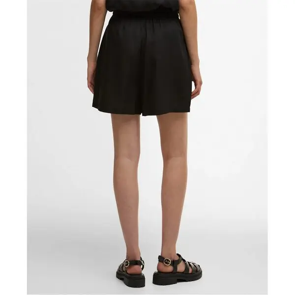 Barbour Elastic Waistband Shorts With Zip Pockets