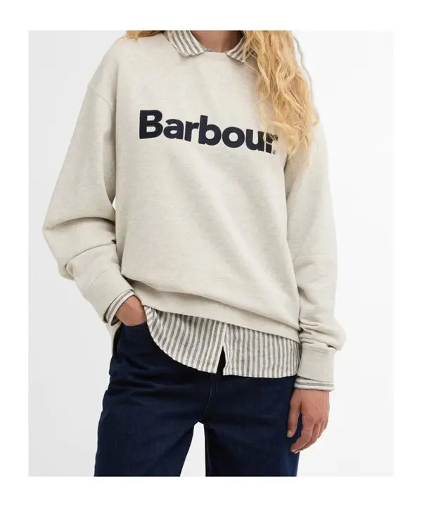 Barbour Logo Crew Neck Sweatshirt