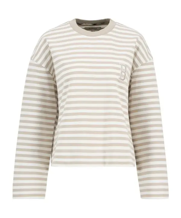 Barbour Striped Crew Neck Sweatshirt