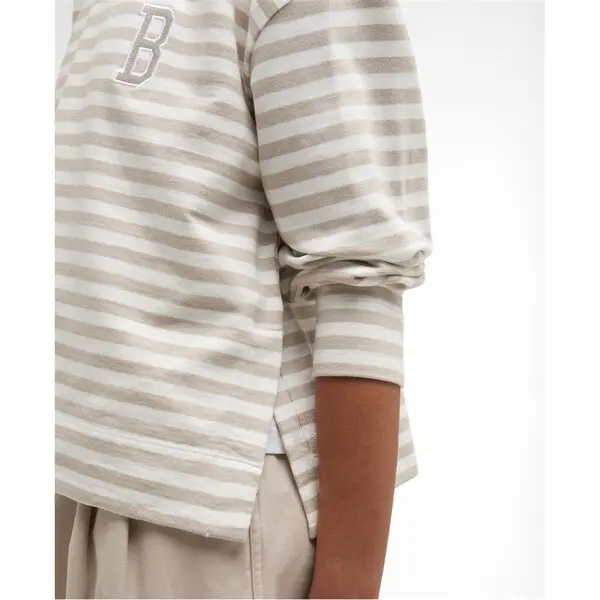 Barbour Striped Crew Neck Sweatshirt