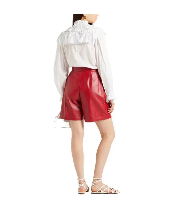 Dolce & Gabbana Solid-colored Pleated Long-sleeve Top