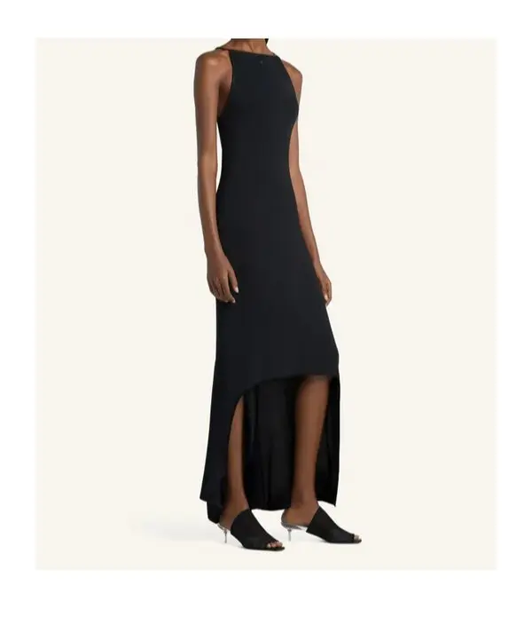 COURREGES Halterneck High-low Gown