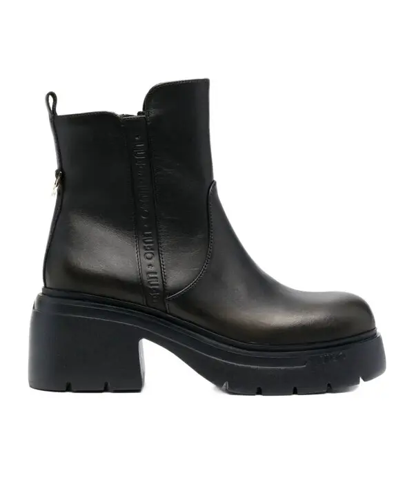 Liu Jo Leather Ankle Boots