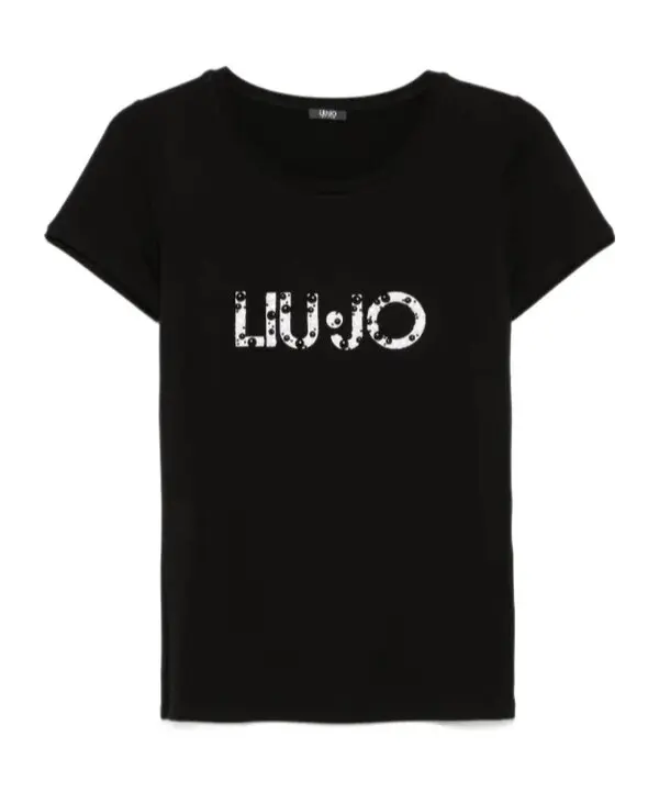 Liu Jo Logo-print T-shirt - Black