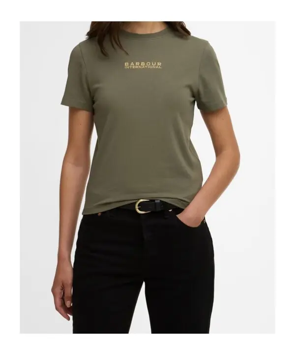 Barbour Logo Crew Neck T-shirt