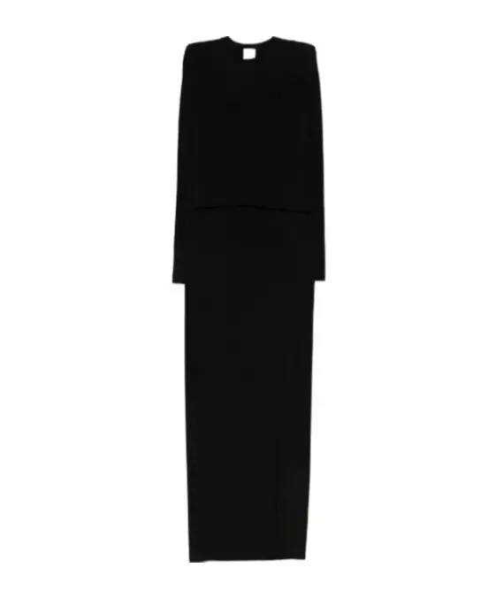 Nanushka Shada Maxi Dress - Black