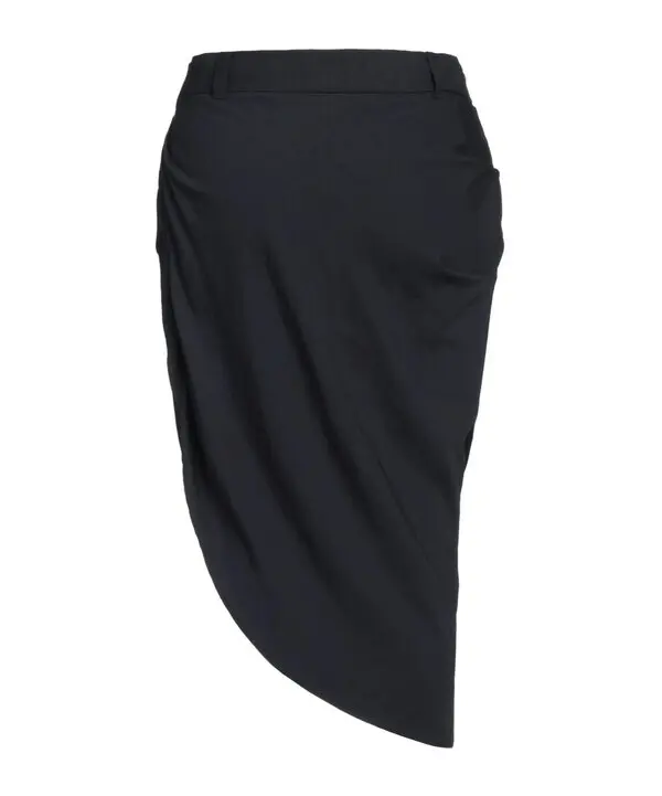 Jacquemus Asymmetrical Solid-color Mini Skirt