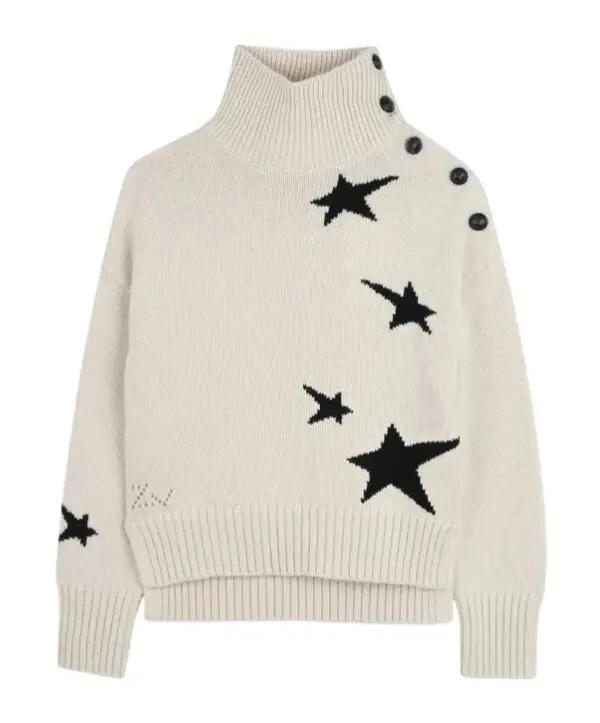 Zadig&Voltaire Turtleneck Star-motif Sweater