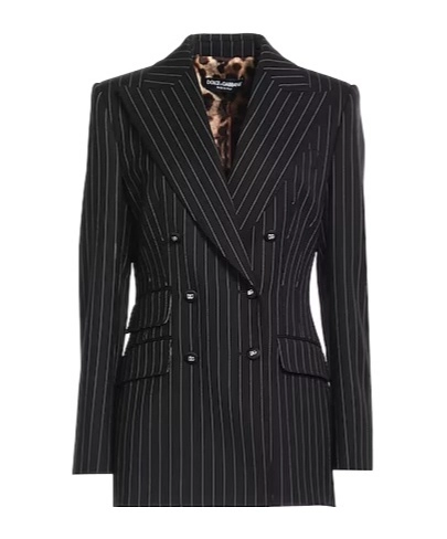 Dolce & Gabbana Doublebreasted Striped Blazer