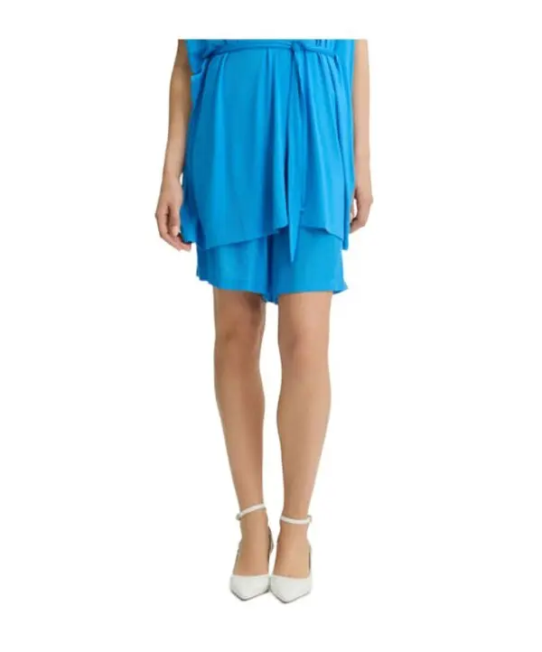 Liu Jo Pleated Shorts With Detachable Belt