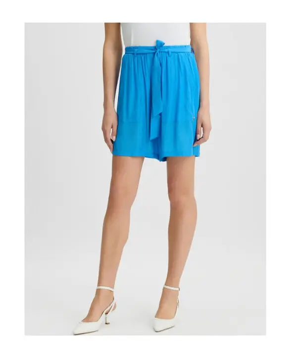 Liu Jo Pleated Shorts With Detachable Belt