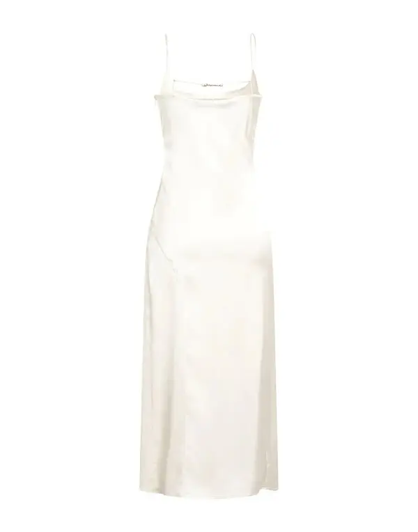 Jacquemus Minimalist Solid-color Slip Dress