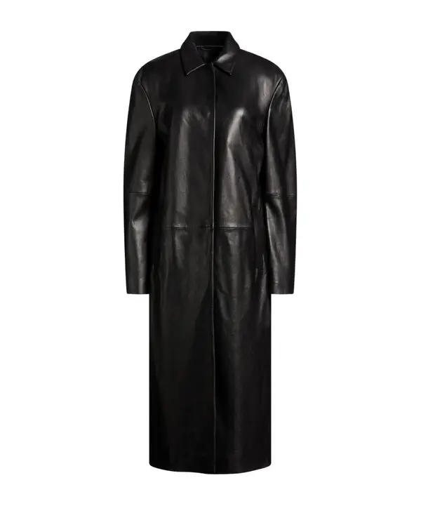 DIESEL® Leather Long Coat