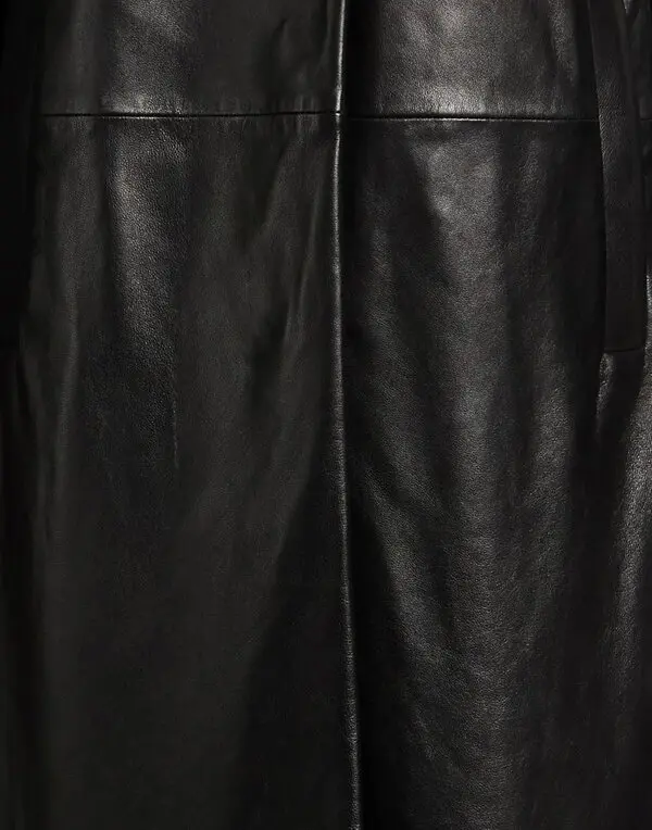 DIESEL® Leather Long Coat