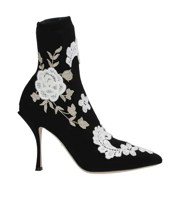 Dolce & Gabbana Print Ankle Boots