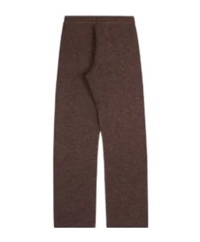 SPORTY  RICH Sporty Rich Straight-leg Knitted Trousers