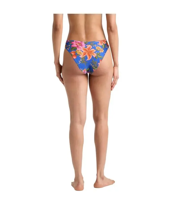 Farm Rio Floral Bikini Bottom - Blue