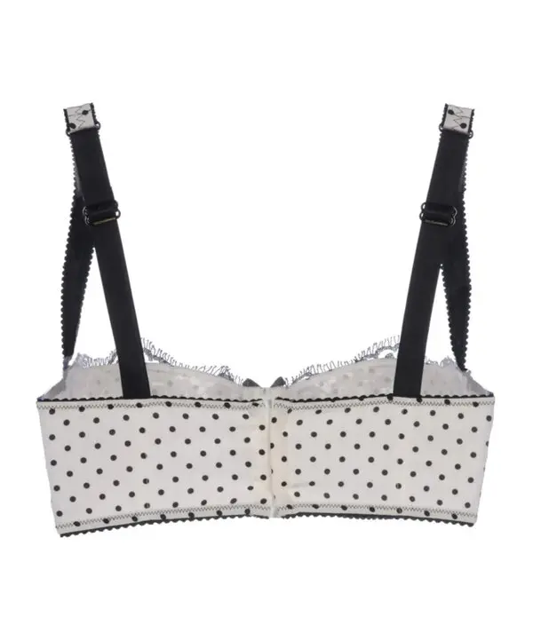 Dolce & Gabbana Polka Dot Lace Bra