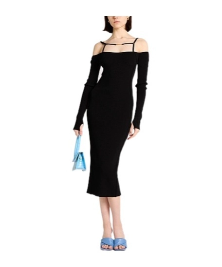 Jacquemus Fitted Knitted Dress