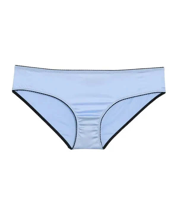 Dolce & Gabbana Solid-color Stretch Satin Panties