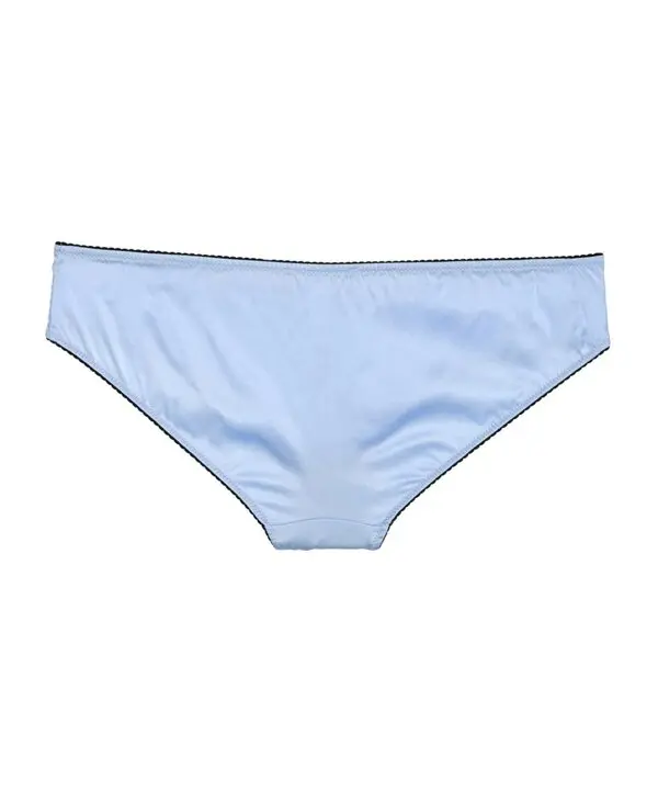 Dolce & Gabbana Solid-color Stretch Satin Panties