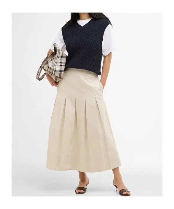Barbour Kirby Midi Skirt
