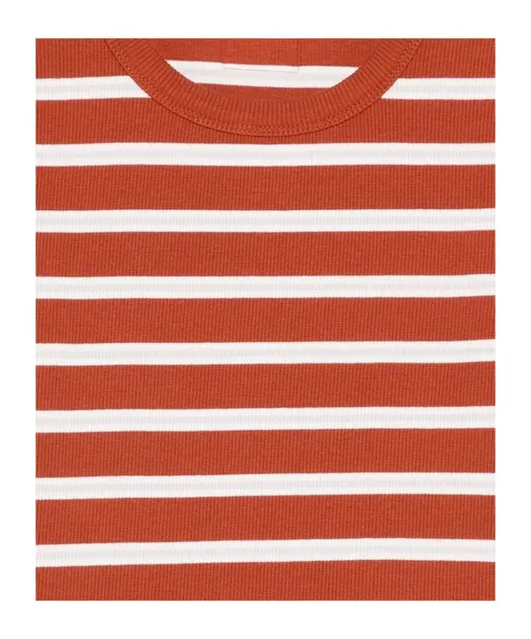 Closed Striped Rib-knit T-shirt