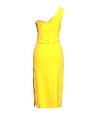 Dolce & Gabbana One-shoulder Crepe Dress