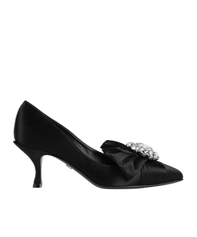 Dolce & Gabbana Minimalist Bowdecorated Highheels