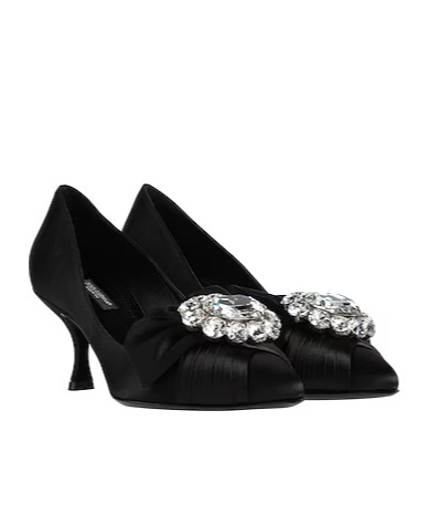 Dolce & Gabbana Minimalist Bowdecorated Highheels