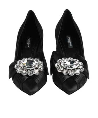 Dolce & Gabbana Minimalist Bowdecorated Highheels