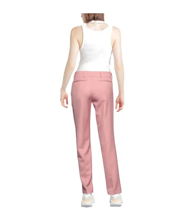 Burberry Solid Color Twill Pants