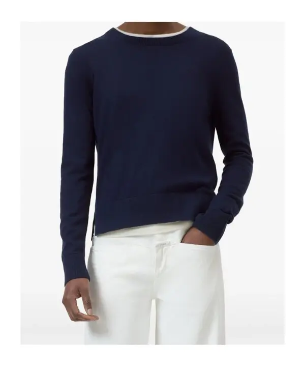 Closed Long-sleeve Crew-neck Sweater