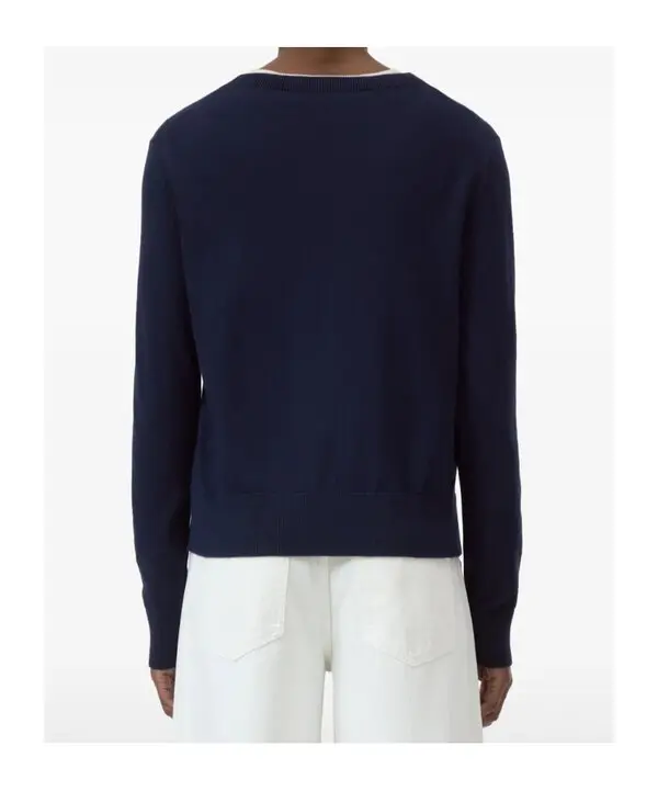 Closed Long-sleeve Crew-neck Sweater
